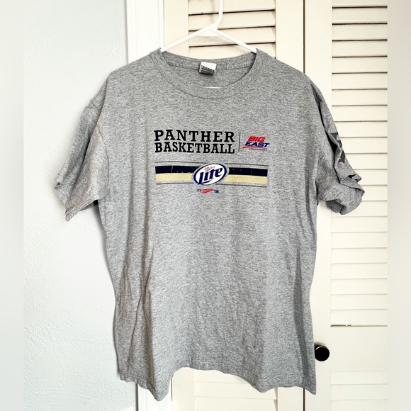 Fruit of the Loom | Shirts | Pitt Panther Basketball Big East Miller ...